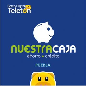 NUESTRA CAJA PUEBLA | Boteo Digital Teletón