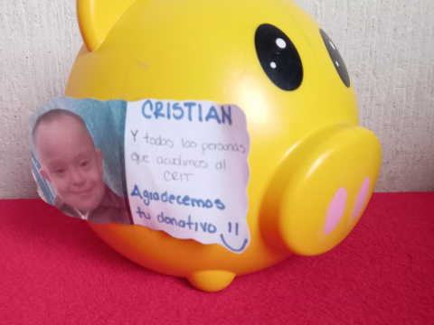Alcancia CrisGi | Boteo Digital Teletón